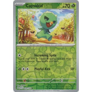 Pokemon Capsakid Cards - 028/198 - Common Reverse Holo | Shopee Philippines