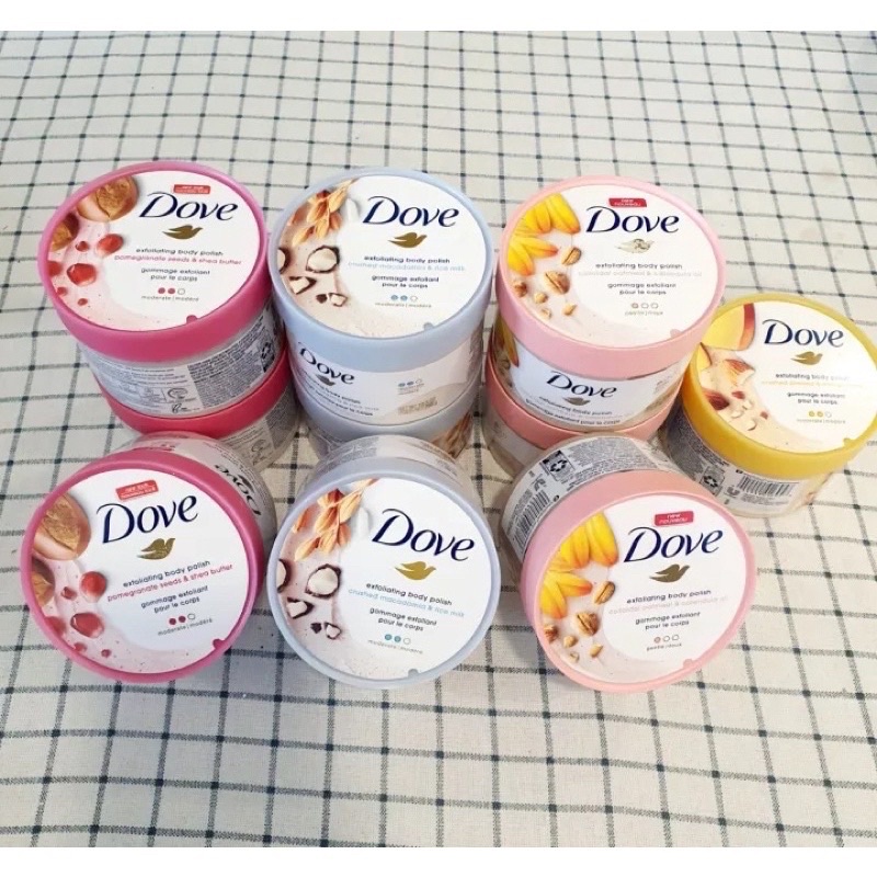 Genuine Canadian Dove Exfoliating 298g | Shopee Philippines