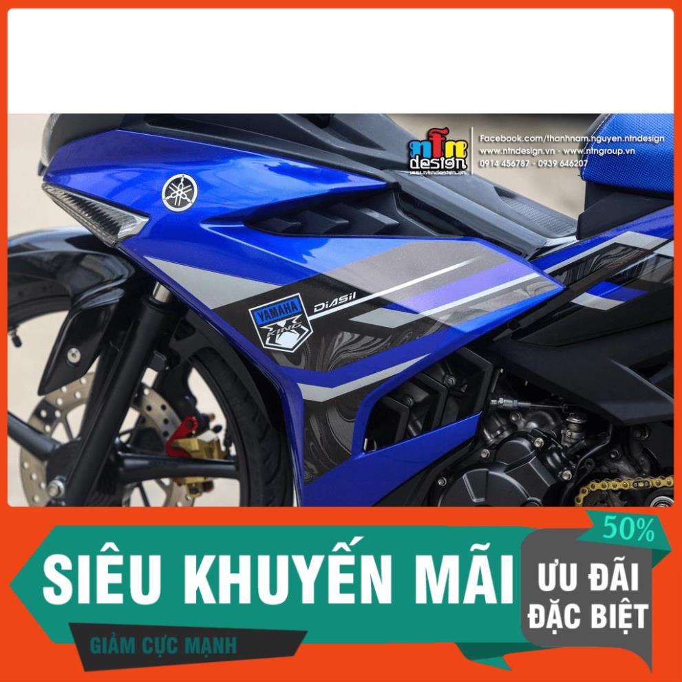 Removable Sticker for exciter 150 blue and black 2022 | Shopee Philippines