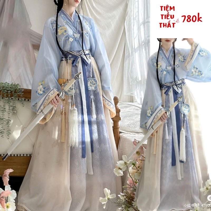 Song dress with embroidered cross-flap collar (available) | Shopee ...