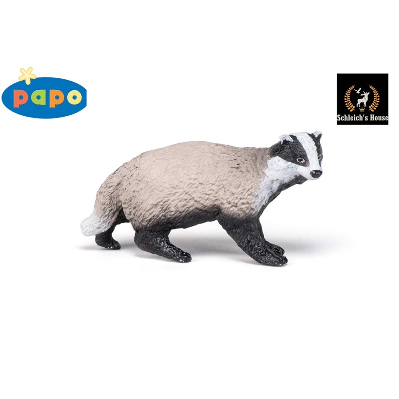 Animal model, genuine Papo animal toy Honey badger weasel 50197 ...