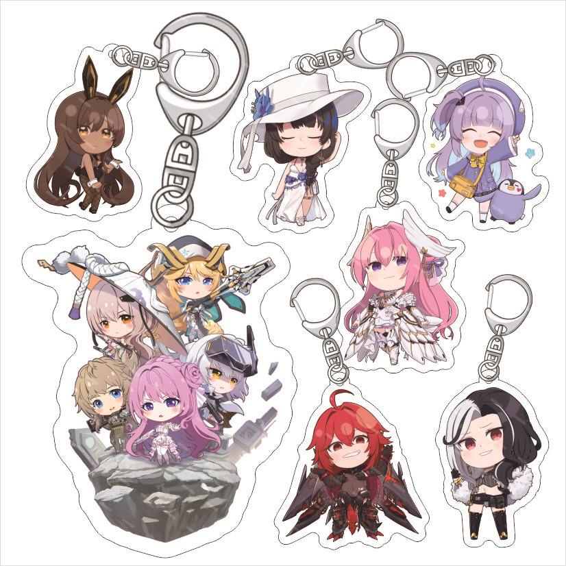 Nikke Goddess of Victory Nikki Keychain Comic Exhibition Acrylic Dali ...