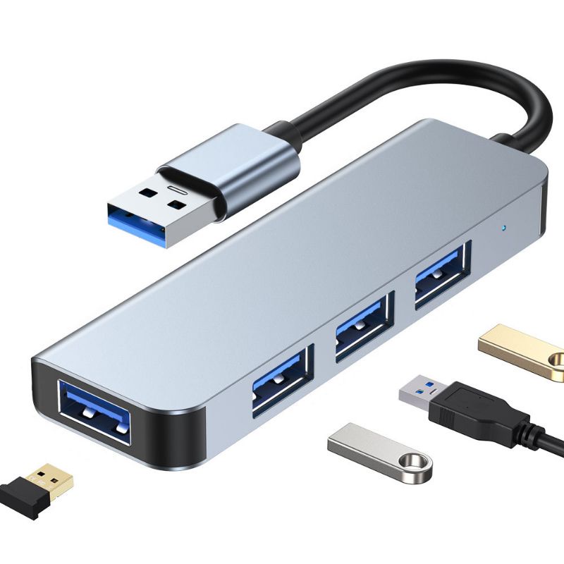 Usb to 4 USB 3.0 splitter for LAPTOP PC with many connections | Shopee ...