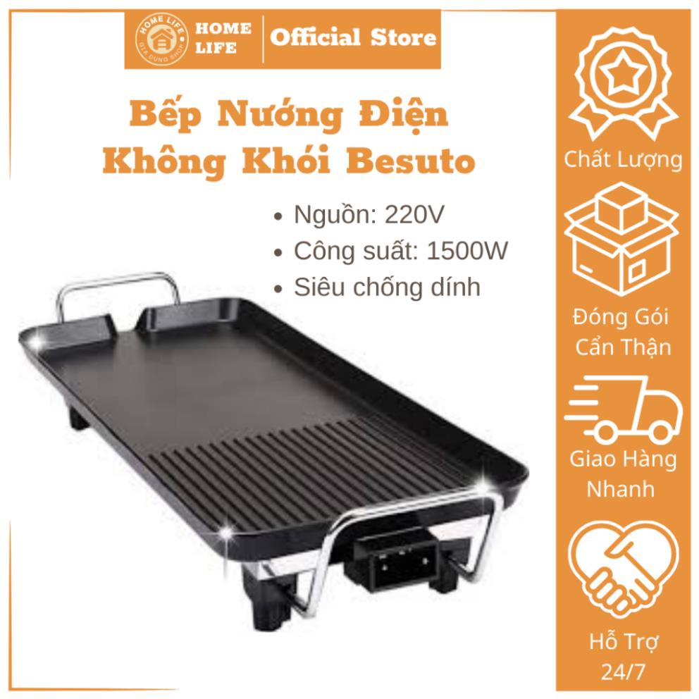 Besuto Smokeless Electric Grill, Antibacterial Electric Grill, Electric ...