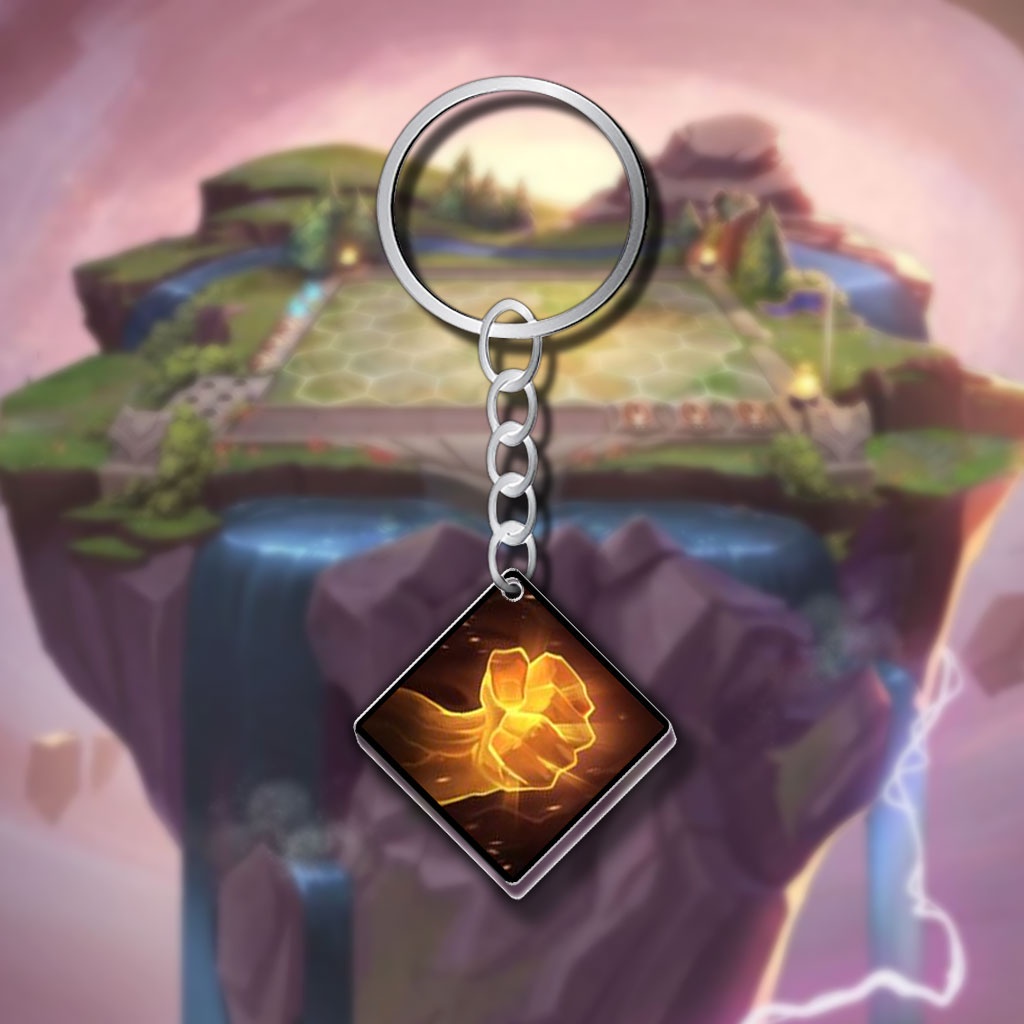 Acrylic keychain accessories teamfight tactics game league of legends ...