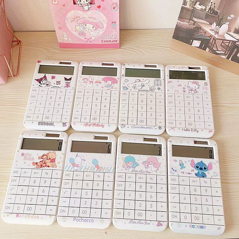 [Ready Stock] Cartoon Cute Cinnamon Dog Kuromi Calculator Student Girl ...