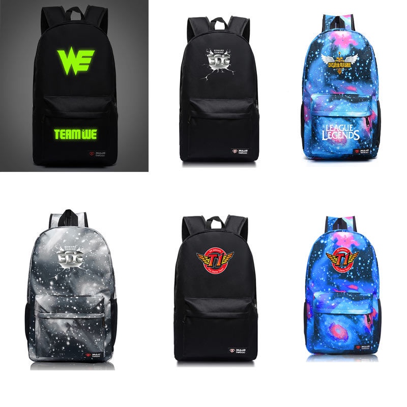 [Hot Sale] League of Legends Schoolbag LOL Backpack EDG Junior High ...
