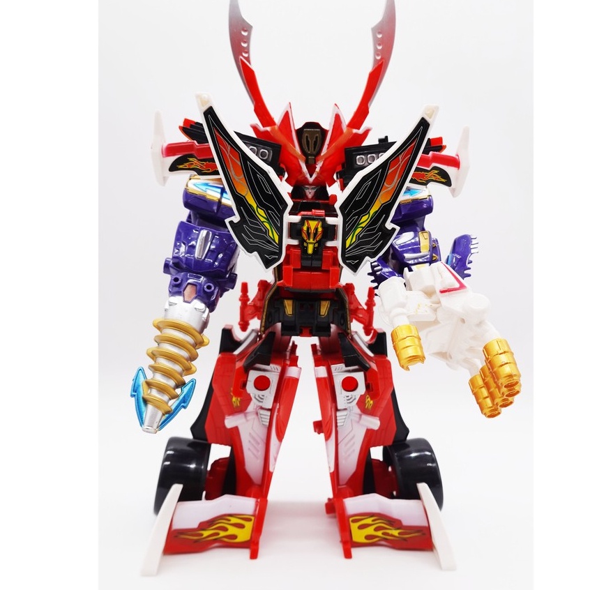 Japanese Superman Gao Racing Car Transformation, Genuine thick ABS ...