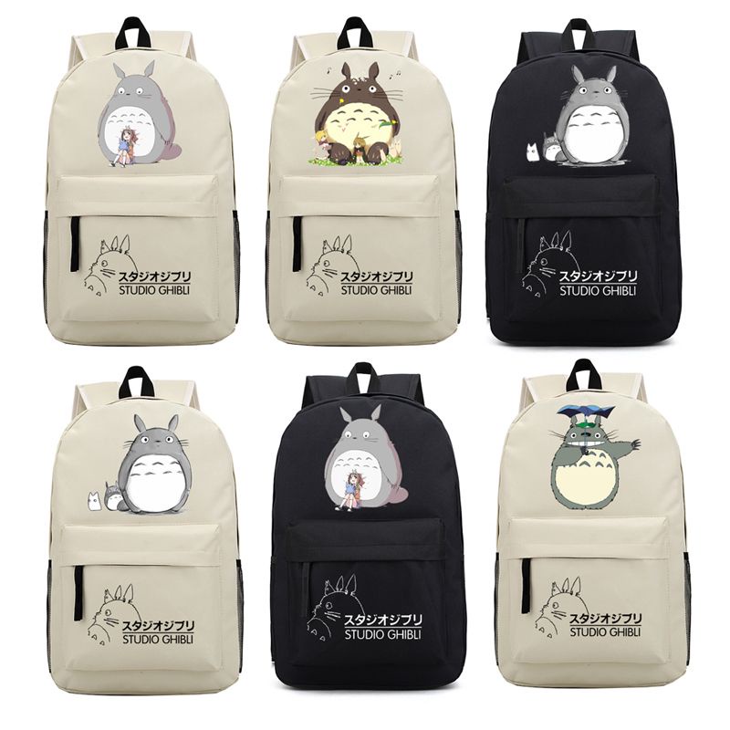 Anime student schoolbag My Neighbor Totoro Ghibli Peripheral Backpack ...
