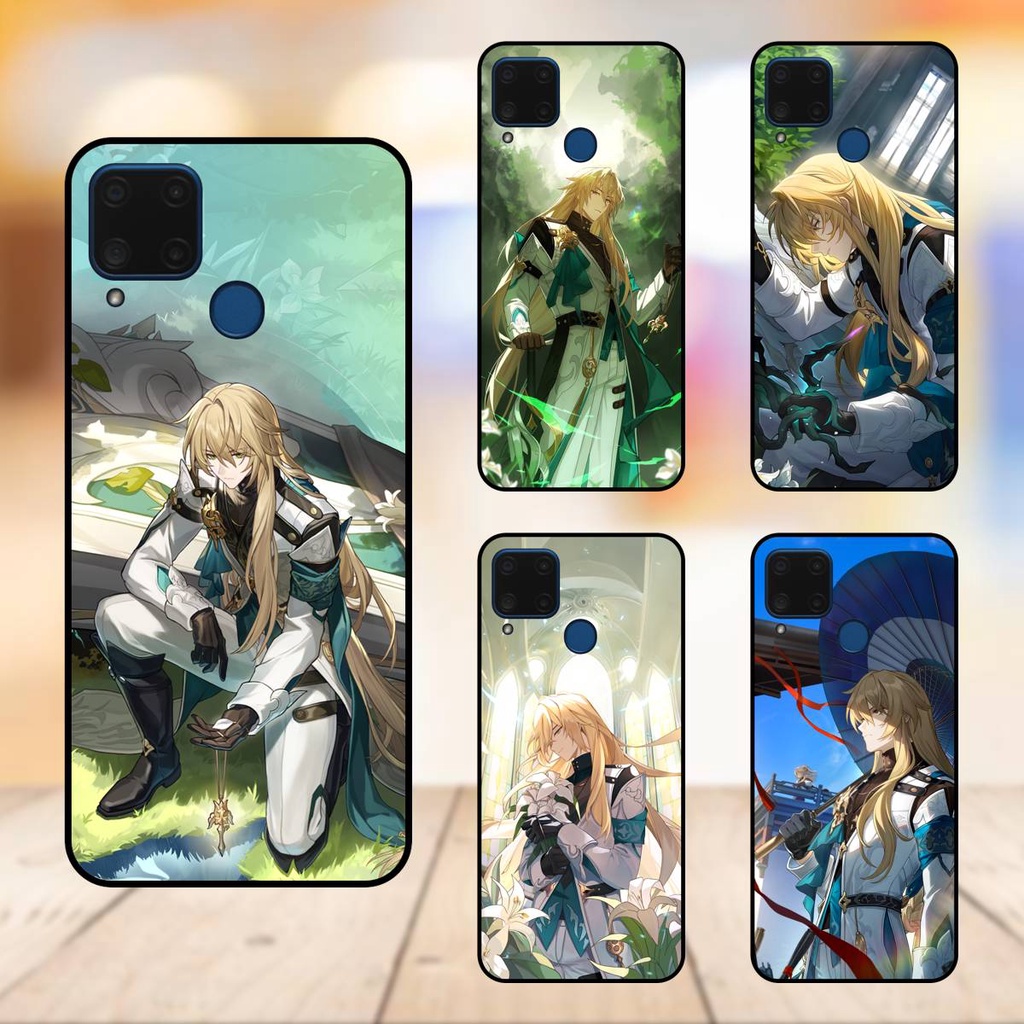 Realme C15 phone case with black border Luocha Honkai Star Rail ...