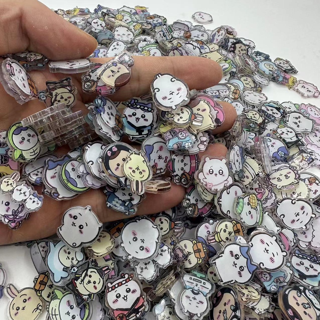 5 Pieces chiikawa chiikawa Merchandise DIY Cartoon Anime Acrylic Double ...