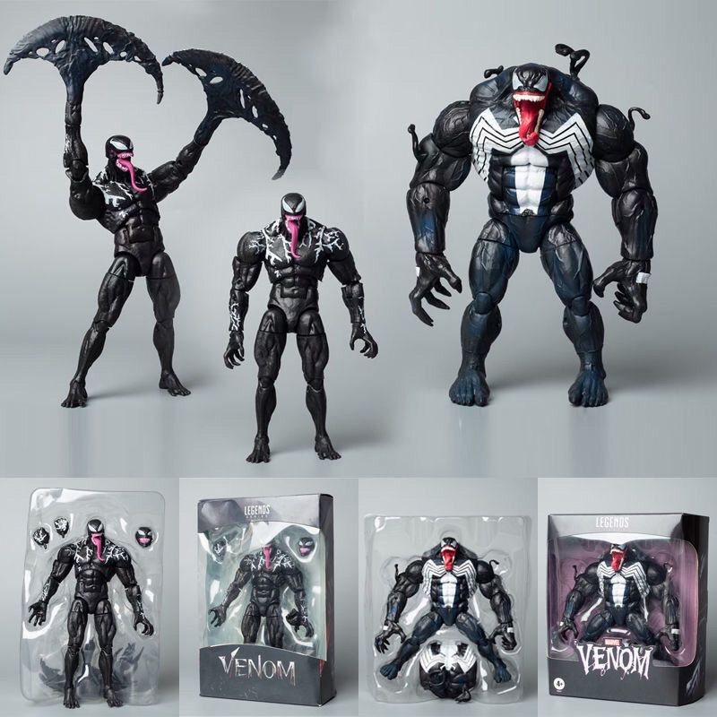 Venom 2 Comic Version 20cm Movable Venom Joint Movable Boxed Figure ...