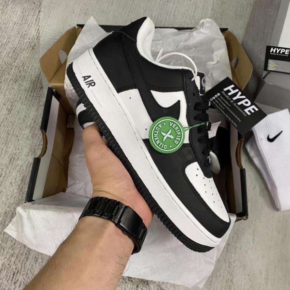 Af1 Force1 panda black and white low cut sneaker for men and women ...