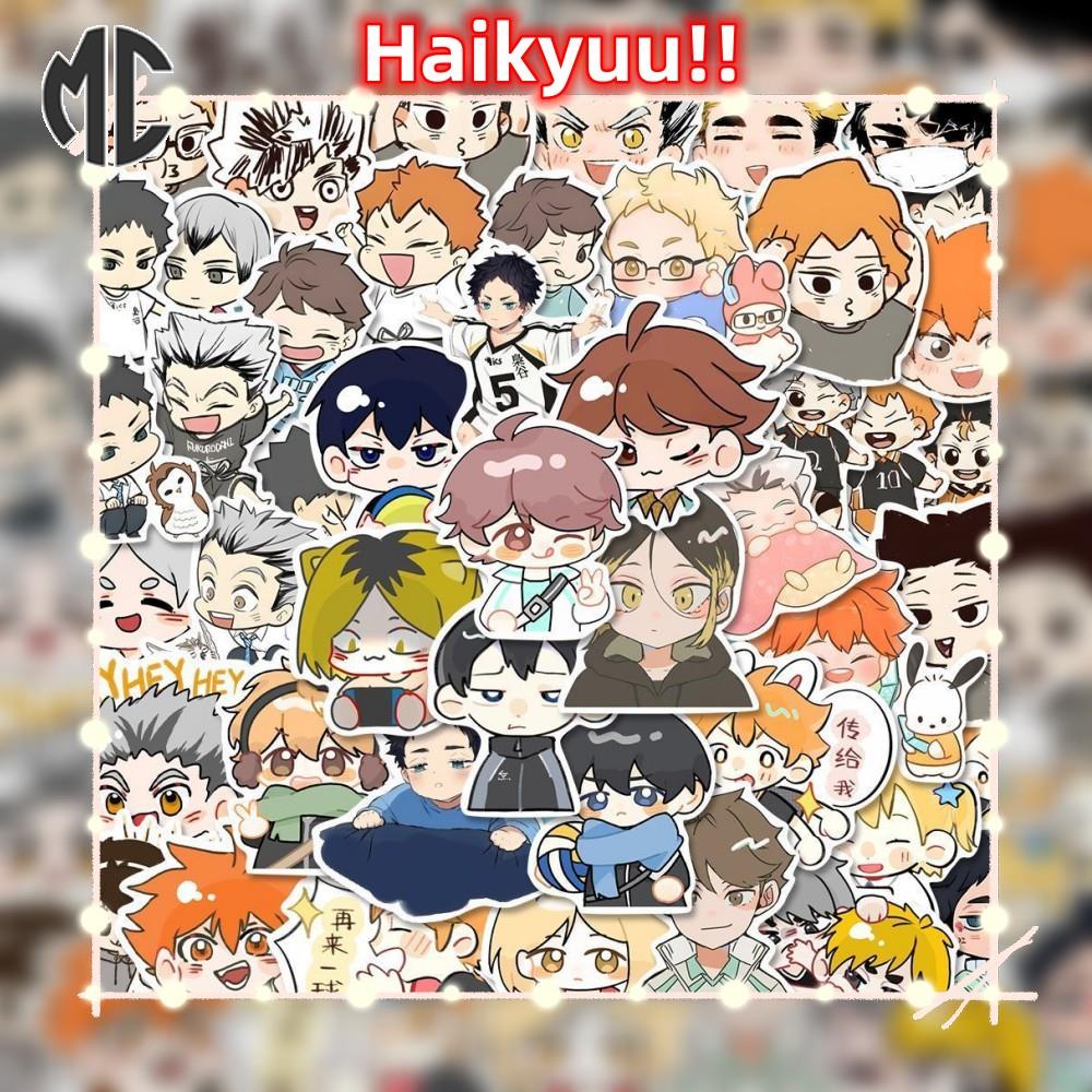 ((MC) Sticker Haikyuu!! ((60/63 Sheets) Shoyo Hinata Kenma Kozume ...