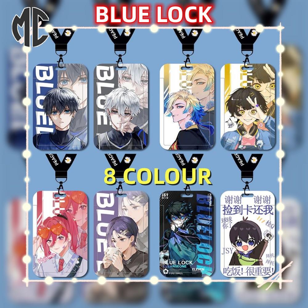 ((MC) Card Holder BLUE LOCK (8 Options Available) BLUE Prison Student ...