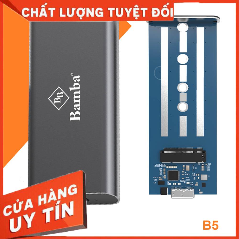 HCM- M2 (NGFF) BAMBA B5 SSD HARD DRIVE BOX - M2(NGFF) SSD BOX TO USB 3. ...