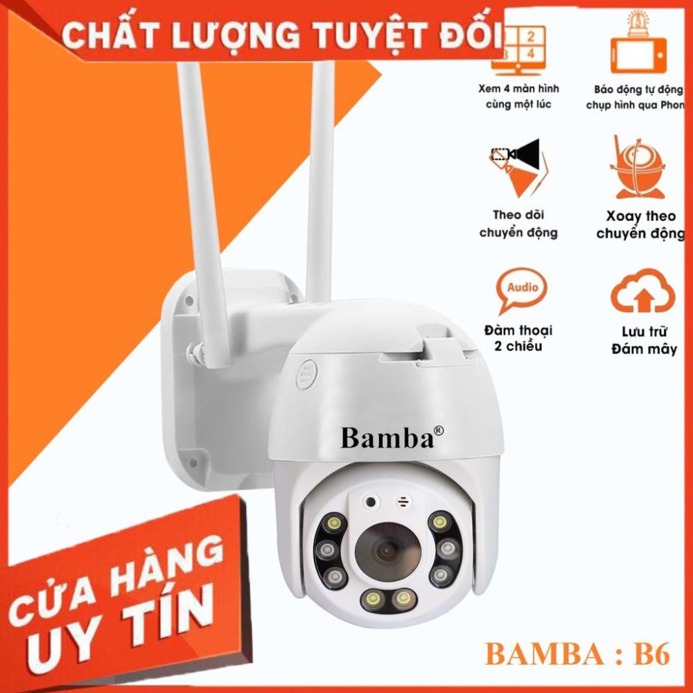 HCM- BAMBA B6 2.0MPX OUTDOOR WIFI IP CAMERA (ROTATE) | Shopee Philippines