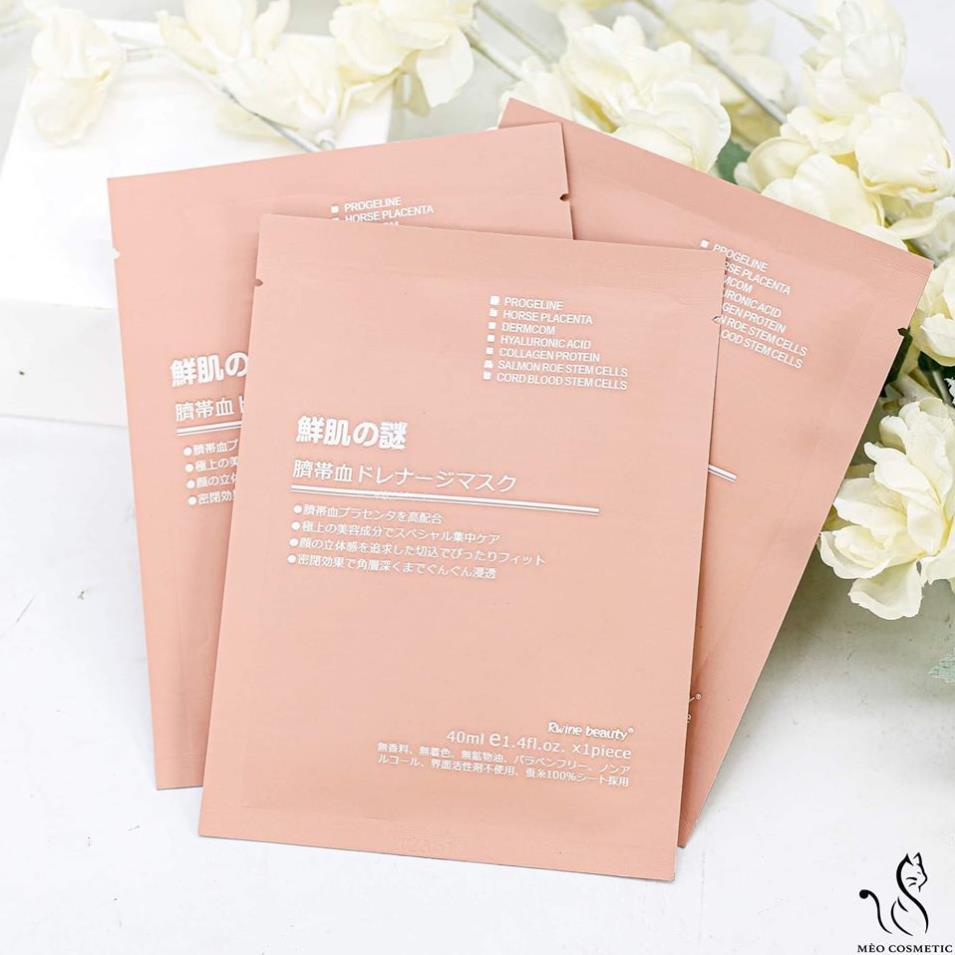 Sheep Placenta Mask Japanese Stem Cell Paper Mask | Shopee Philippines