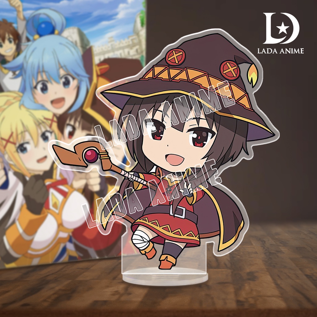Standee Character Megumin acrylic Konosuba Anime manga light novel ...