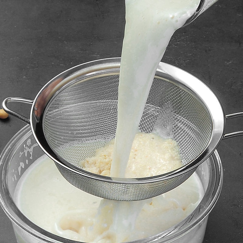 Kitchen spoon leakage 304 stainless steel colander soy milk filter ...