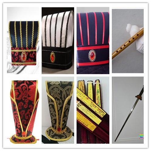 Hanfu Ancient Costume Male Hanfu Hat Cao Cao Cao Zhuge Liang Chen ...