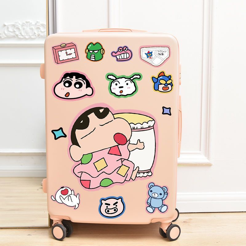 Luggage compartment sticker cartoon anime cute crayon shin-chan ...