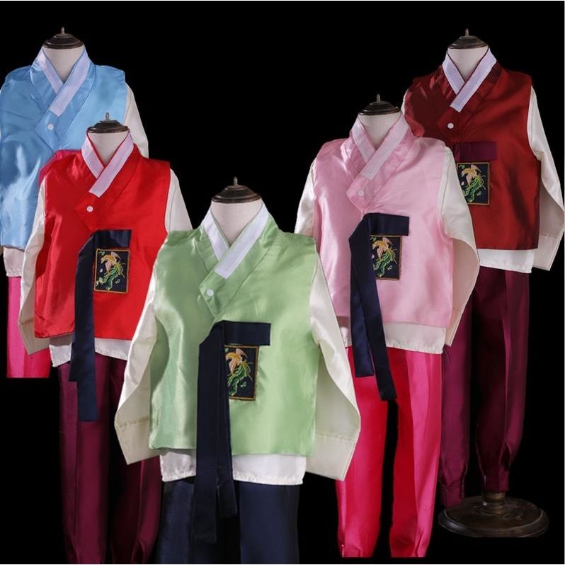 Korean Version Korean Costume Children's Costume Men's Korean Ethnic ...