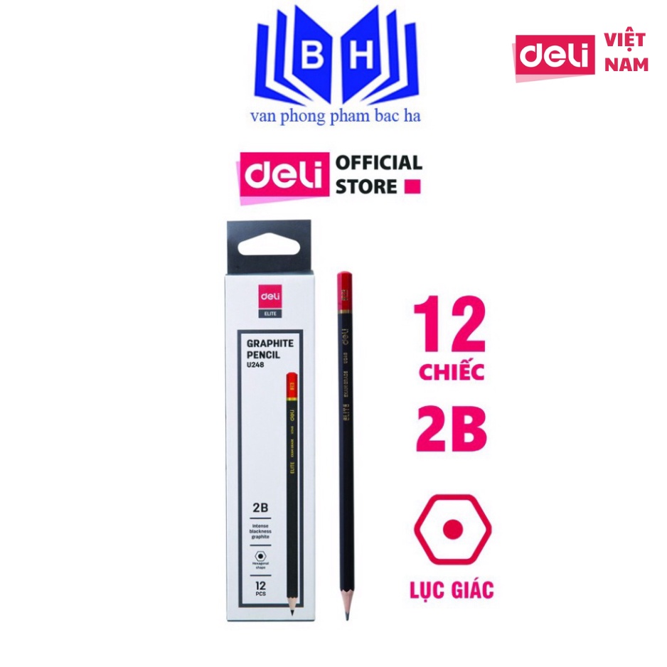 Trendy black color 2B Deli Pencil - CU24820 ( U24820 ) | Shopee Philippines