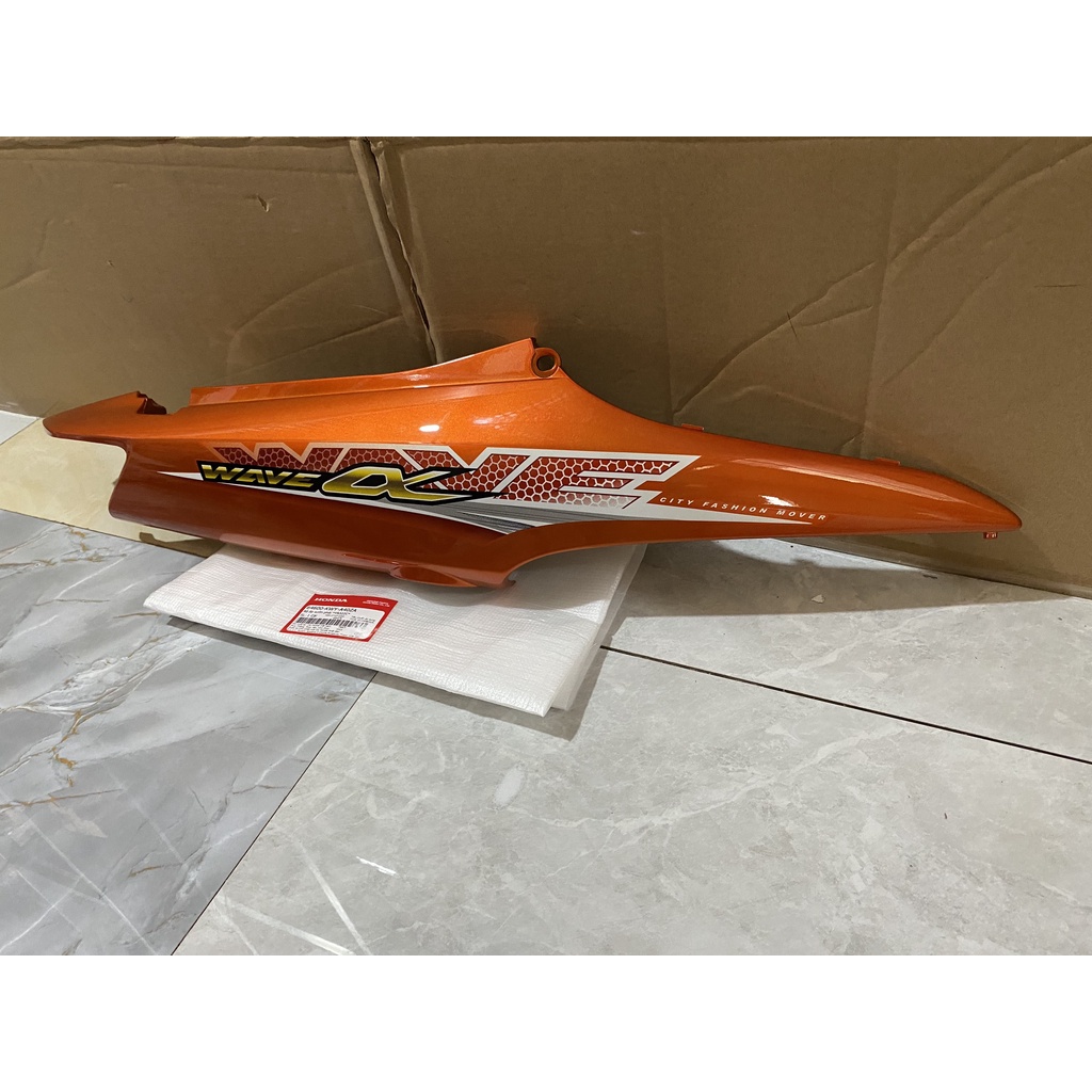 Genuine Honda Orange Wave A100 (2016) right side skirt set (64600-KWY ...