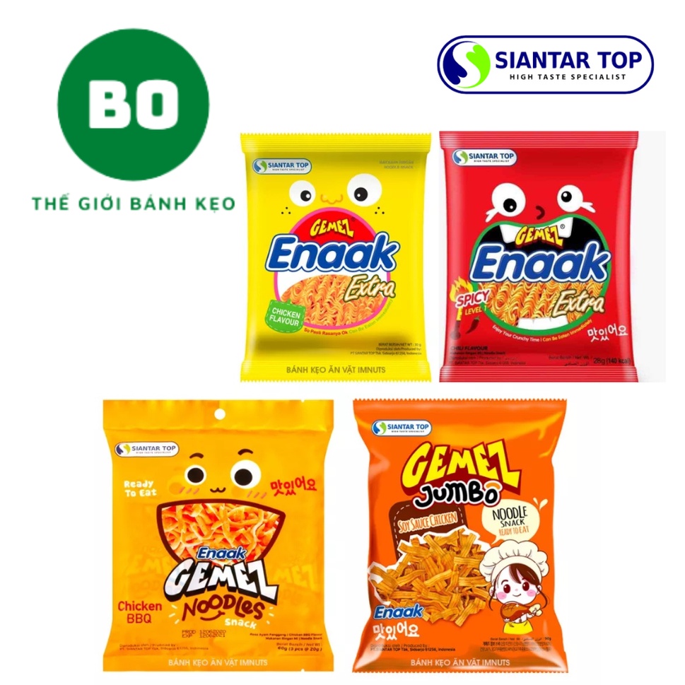 ENAAK Gemez Indonesian Children's Noodle Snack Traditional Chicken ...