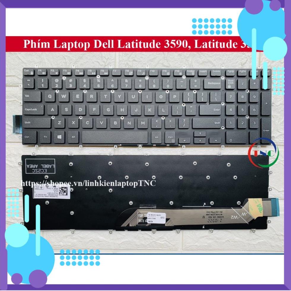 Hcm Dell Latitude 3590 3500 Zin Laptop Keyboard with Led / without Led ...