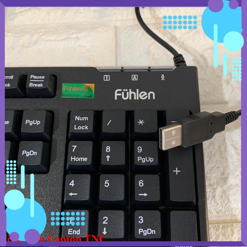 Hcm Genuine NINZA Fuhlen L411 wired keyboard | Shopee Philippines