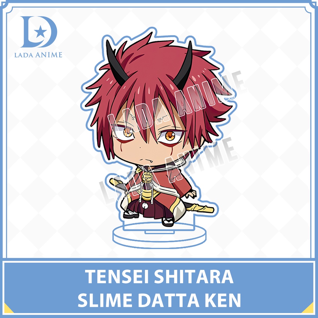 Standee acrylics Benimaru Anime Characters Transformed Into slime chibi ...