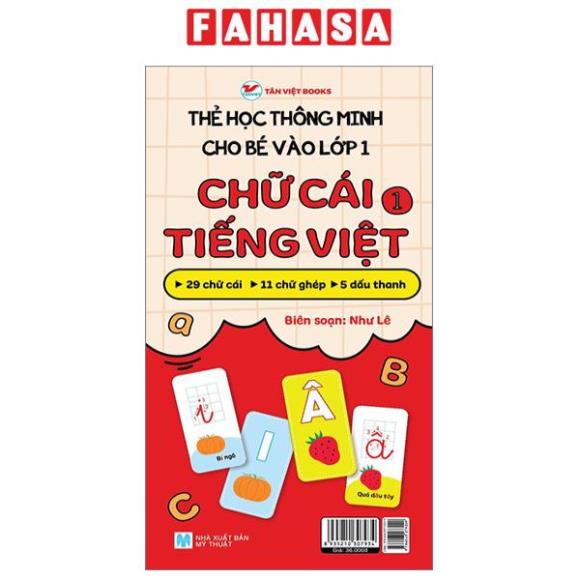 Smart Learning Card Book for Children Entering Grade 1 - Vietnamese ...