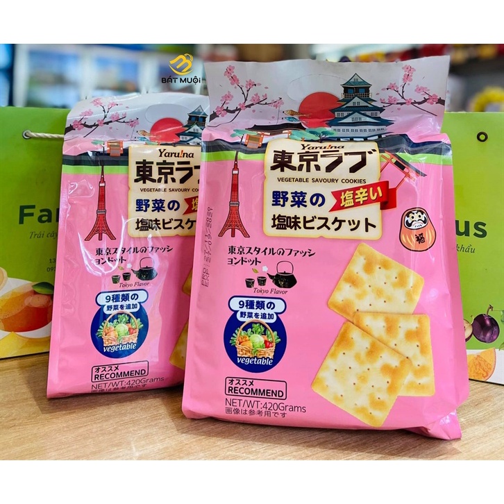 Yaruna Vegetable-Flavored Diet Biscuits 420g | Shopee Philippines
