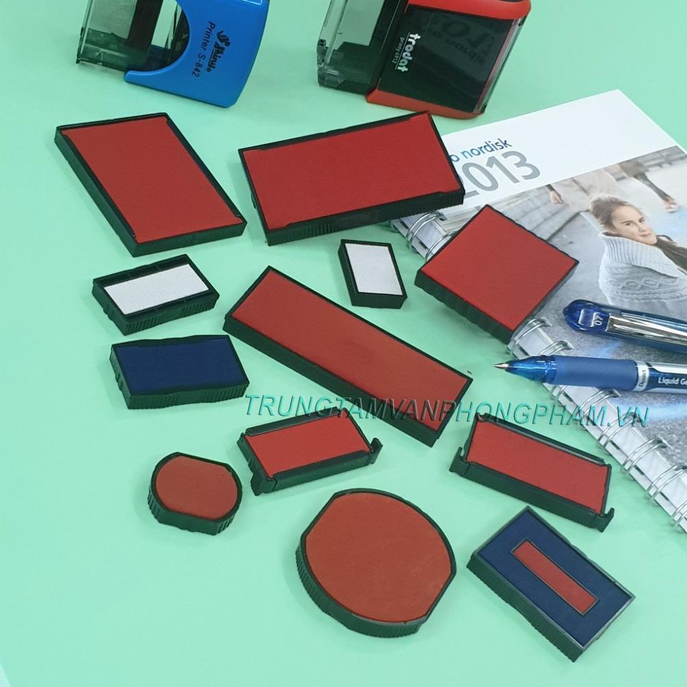 TAMPON INK TRAY with round and square stamp Trodat 4924 4638 4642 4724 ...