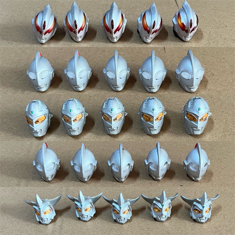 Genuine Bulk Carving Head Carving ACT Ultraman ACT Head Accessories diy ...