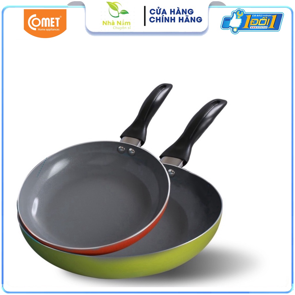 Comet Ceramic non-stick pan Combo - CH10 - 20&26 - Genuine product ...