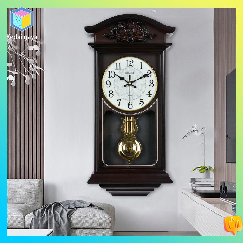 Clock and Watch living room wall clock wall clock style retro silent ...