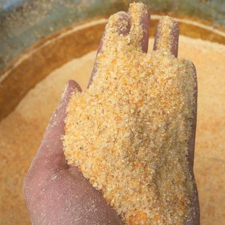 Combo 2kg raw ground corn flour for birds (corn bran) accepts fine ...