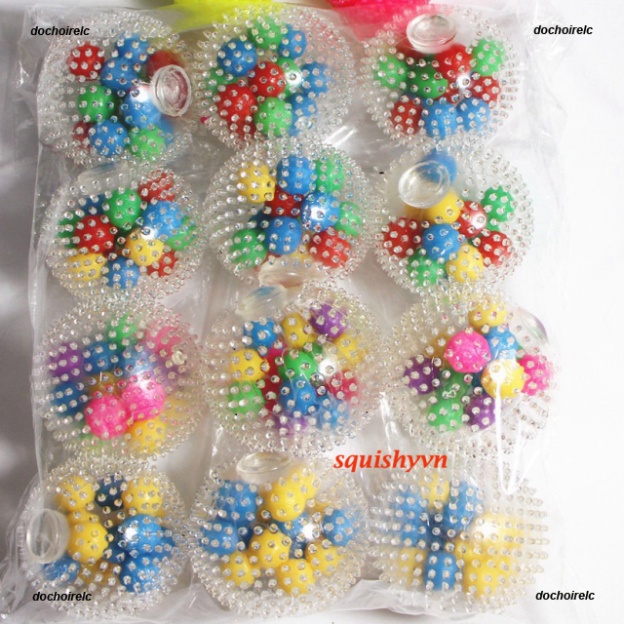 Squishy Mochi emotional eye spike ball is soft and smooth, lovely ...
