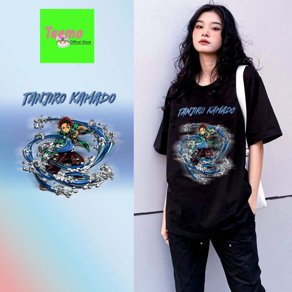 Tanjiro T-Shirt | Anime Kimetsu No Yaiba - Basic Tee T-Shirt [Teemo ...