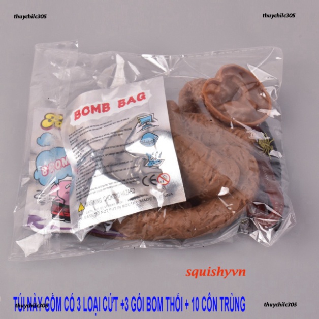 Fart termite bait boom bag fly spider cockroach entertainment fake ...