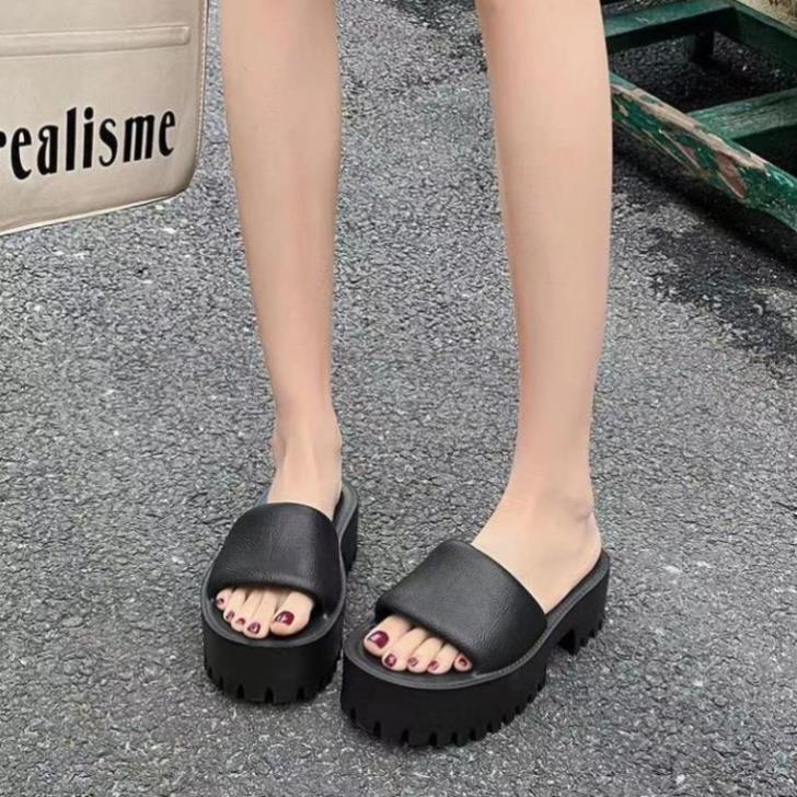 3tdep 6cm high heel women's wedge sandals, EVA serrated sandals, super ...