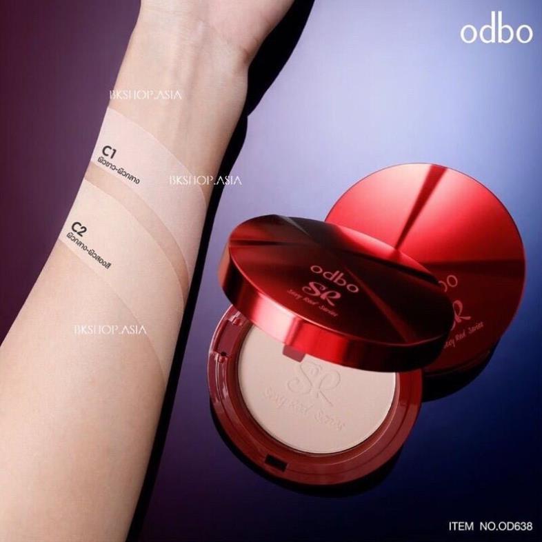 Odbo SEXY RED SERIES Pressed Powder 15g | Shopee Philippines