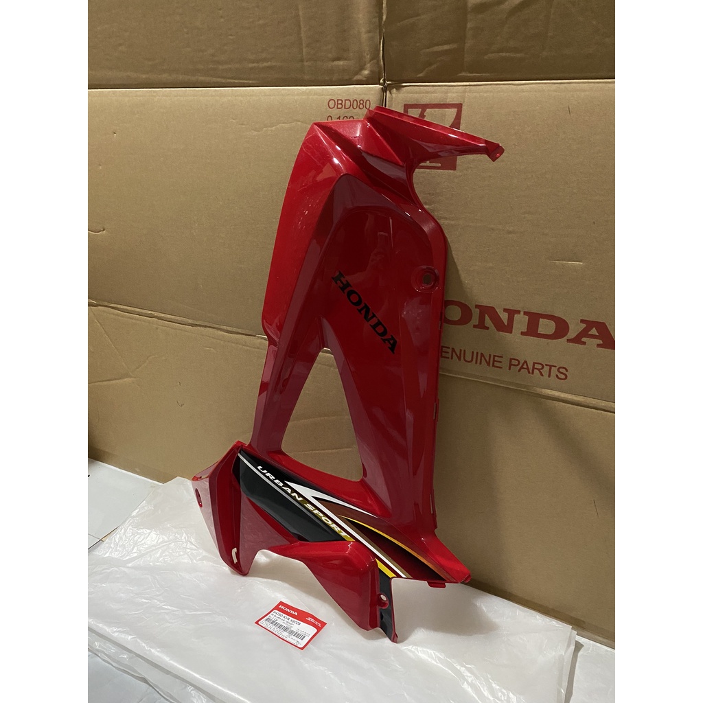 Left fairing set | WAVE RSX100 (2007-2008) Inner Wing Black Red (64250 ...