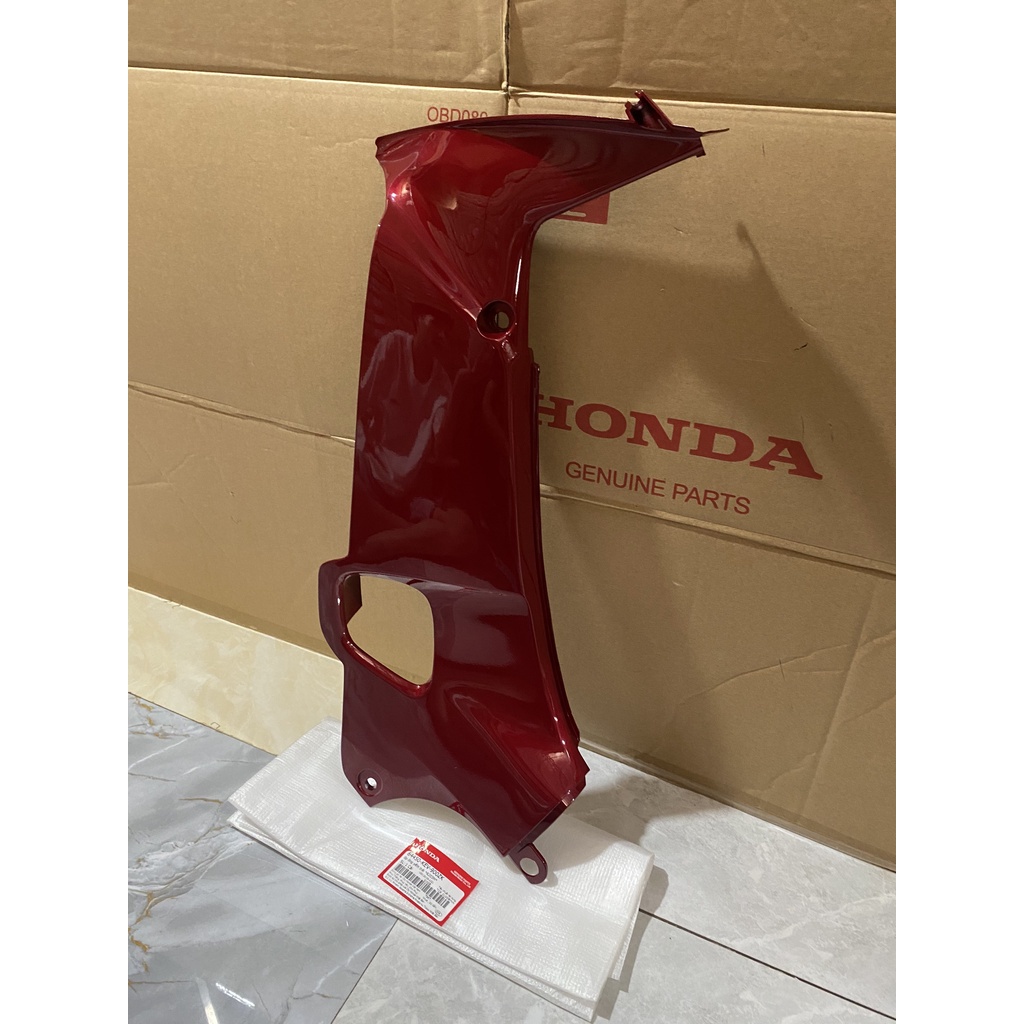 Old Wave Alpha left inner fairing dark red, *R203* (64450-KEV-900ZK ...