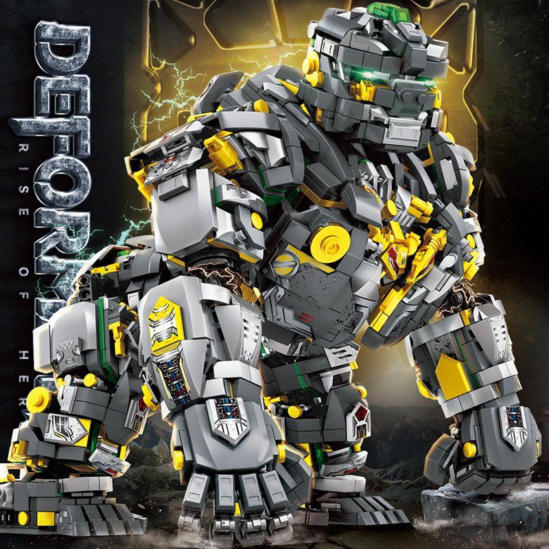 Transformer Mecha King Kong assembly toy, powerful Autobot Decepticon ...
