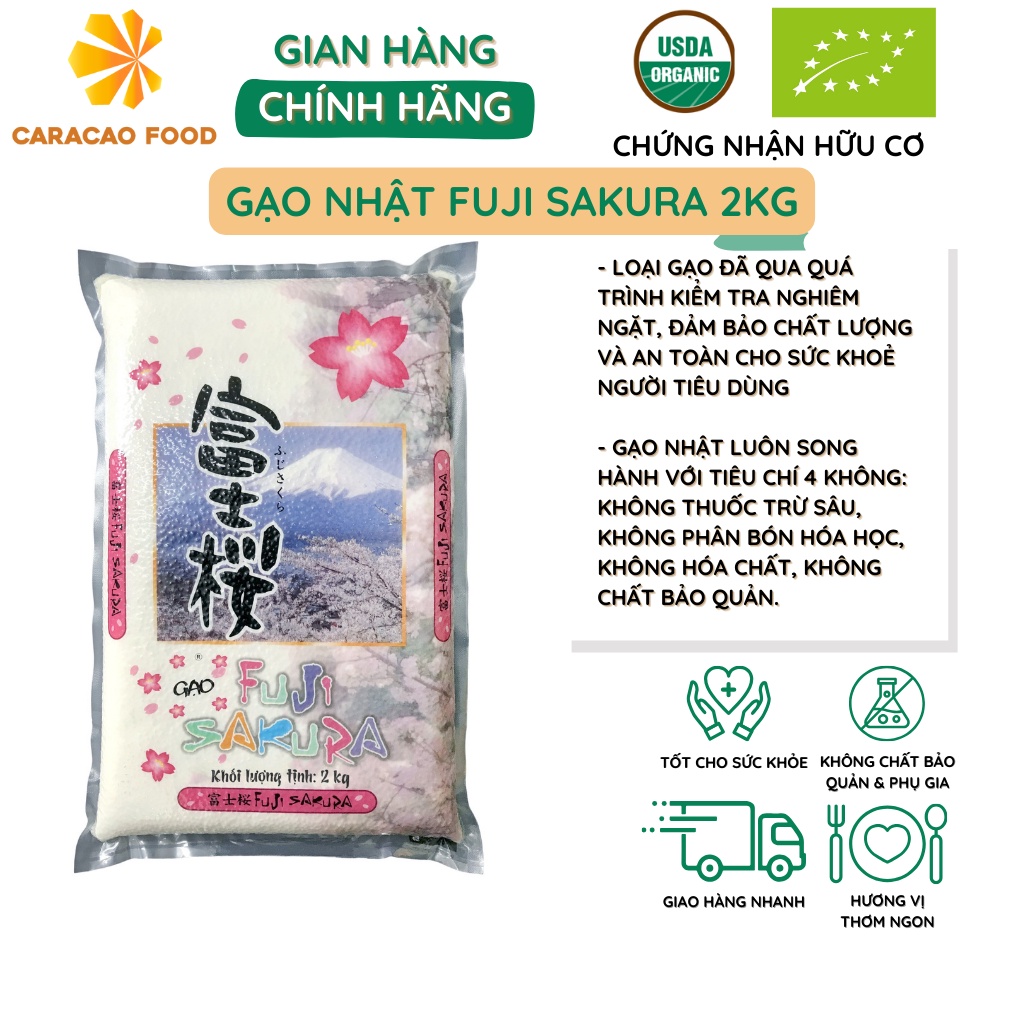 Fuji Sakura premium fragrant Japanese rice 2kg | Shopee Philippines
