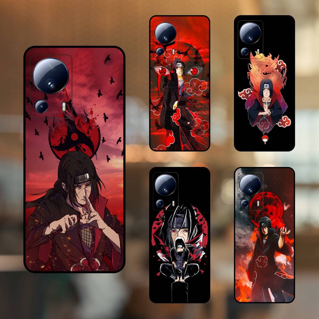 Xiaomi 13 Lite phone case with black border Uchiha Itachi Naruto ...